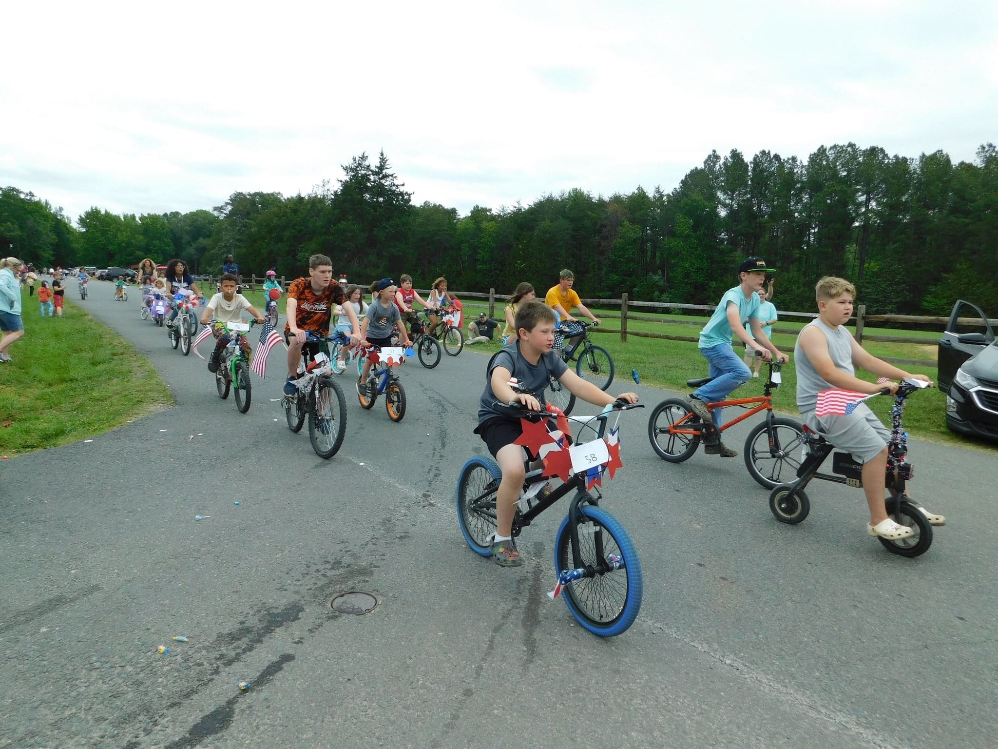 Best Decorated Bike July 4th Parade - Wilderness Presidential Resort